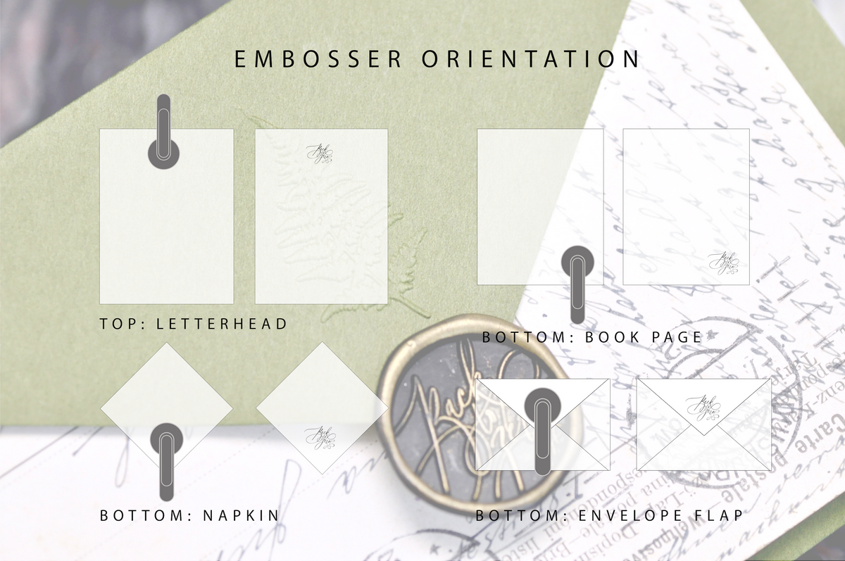 Bespoke Custom Embosser Embossing Press Stamp | Backtozero B20