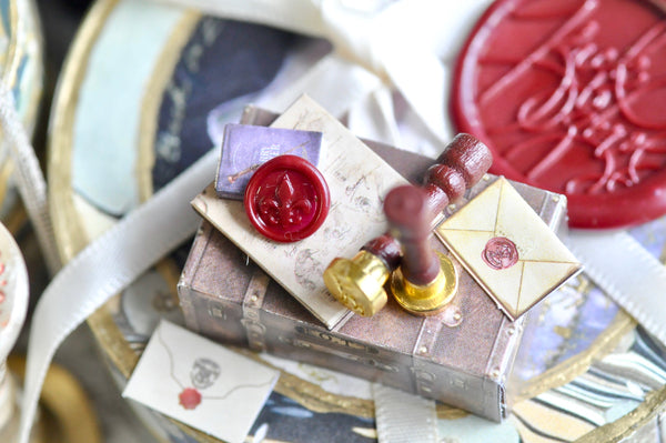 Miniature Wax Seal Stamp | Backtozero
