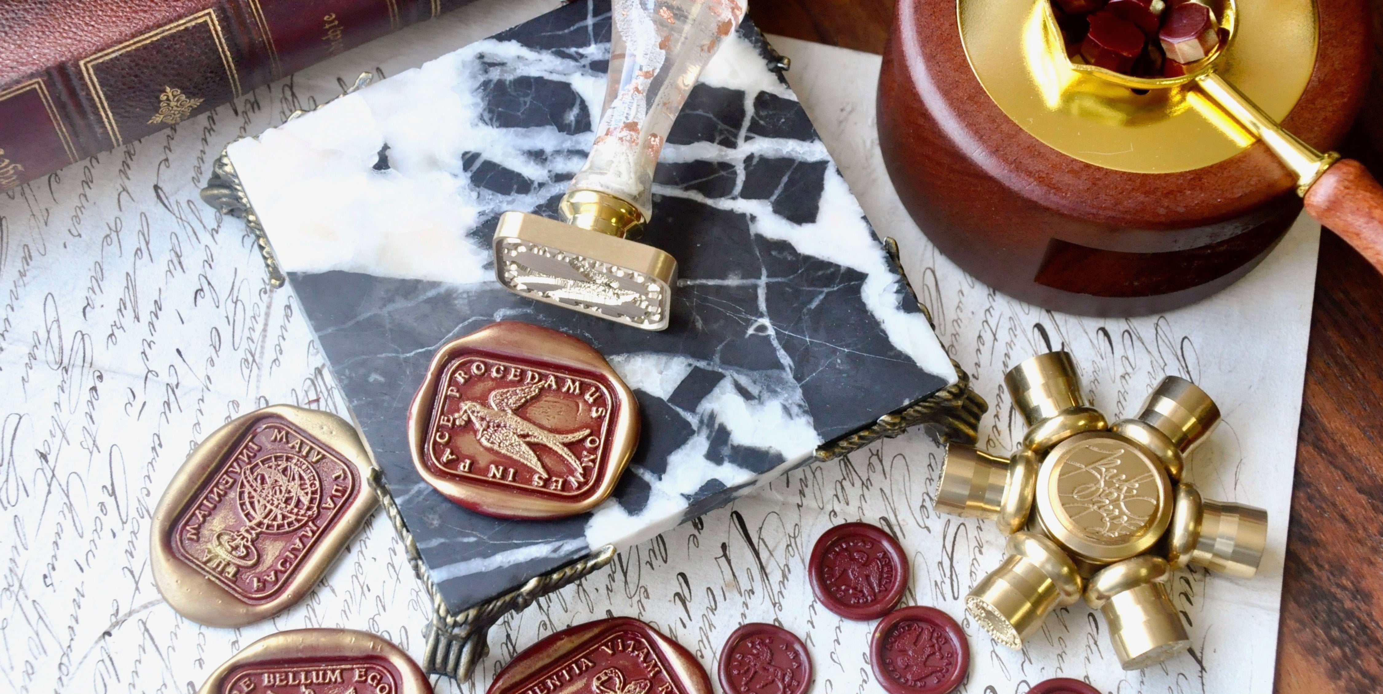 Backtozero | Bespoke Wax Seal Stamp | Signet Enamel Accessories
