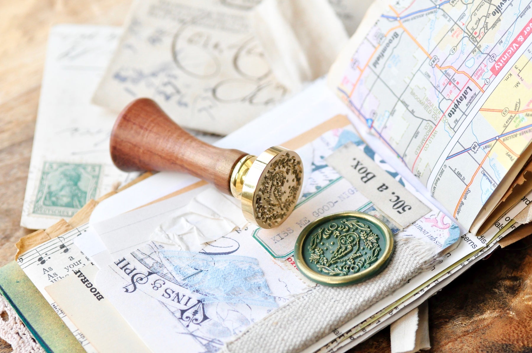 B20 Wax Seal Stamp Personzlied & Customized Stamp by backtozero ...