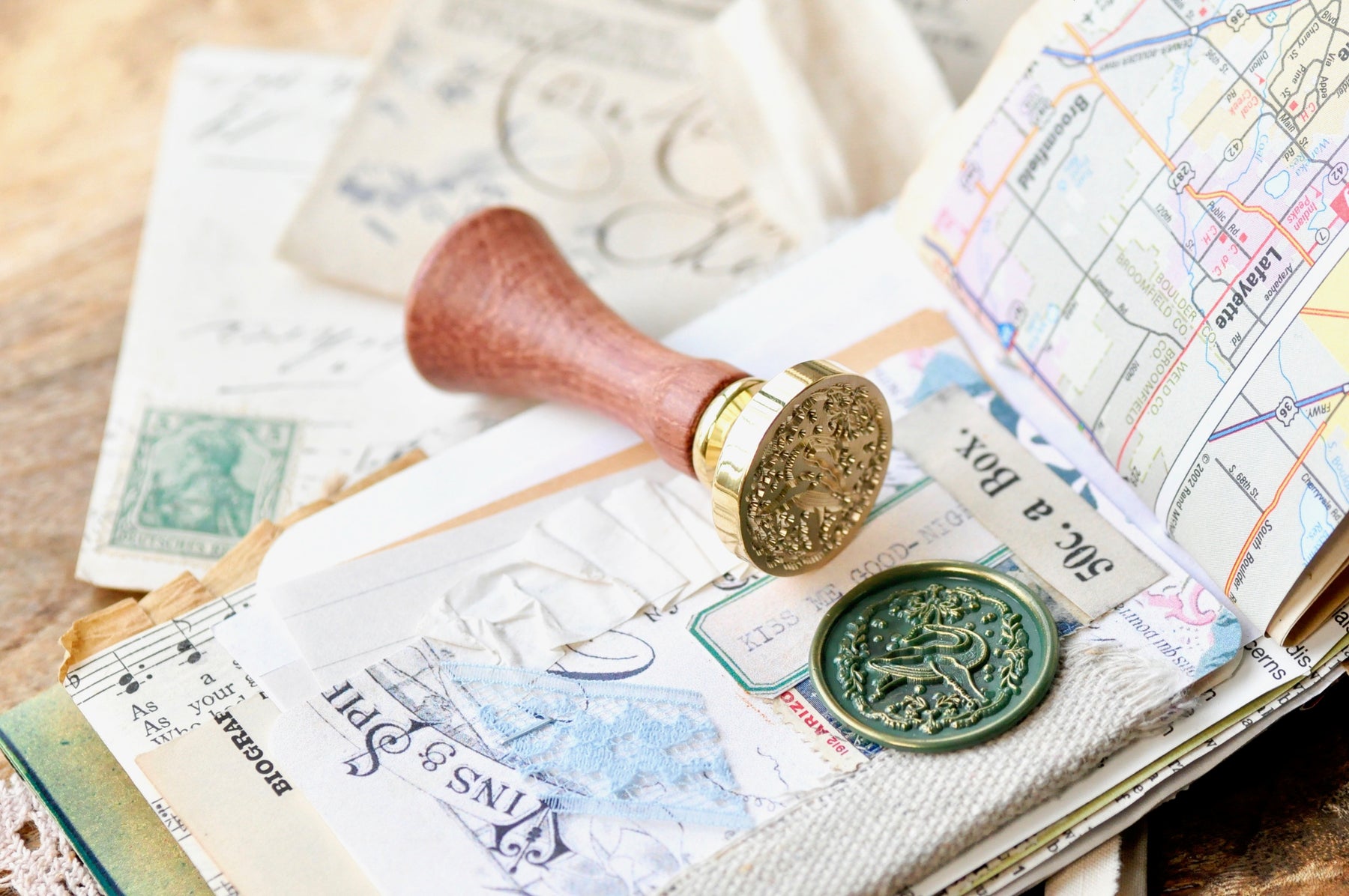 B20 Wax Seal Stamp Personzlied & Customized Stamp by backtozero ...