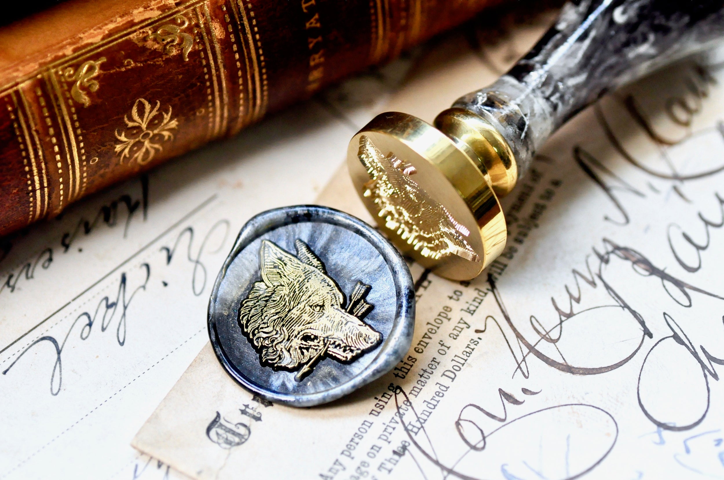 Backtozero | Bespoke Wax Seal Stamp | Signet Enamel Accessories