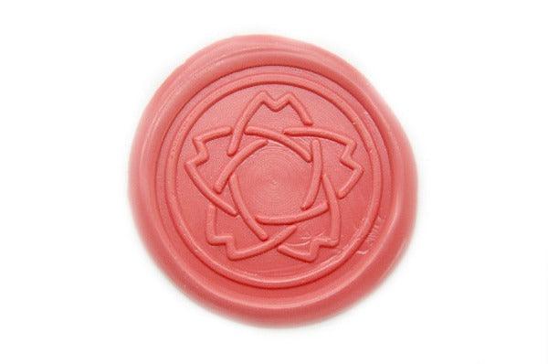 Japanese Kamon Sakura Star Wax Seal Stamp | Backtozero B20
